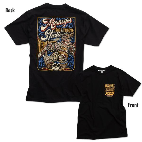 MOON Sign &amp; Pinstriping Studio 26 T-shirtムーン サイン &amp; ピンストライピング ステューディオ TシャツS-XLサイズ 5,720円(5,200円)、XXL サイズ 6,600円(6...