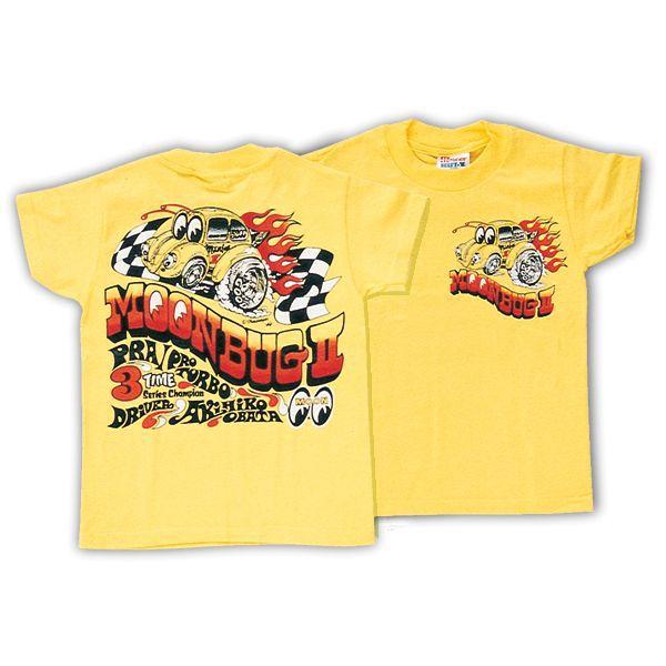 MOON BUG 2 T-Shirtムーン バグ 2 Tシャツバーンアウトしながら走るムーン バグWildman 石井 デザイン！For キッズ &amp; レディース