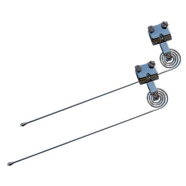 Nostalgia Curb Indicator(ノスタリジックカーブインディケーター)大事な車やホイールが、 壁や縁石などの障害物に当たる前に、 知らせてくれる障害探知機の様な物です。 フロントフェンダーや、エプロンに、 はさむ方法です。...