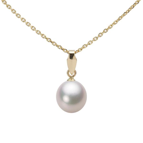 あこや真珠 7.0mm アコヤ 真珠 ペンダント トップ K18 イエローゴールド レディース HA00070D13WPGU5Y00-T ムーンレーベル moonlabel真珠とK18YG（イエローゴールド）だけのシンプルなペンダント。【パ...