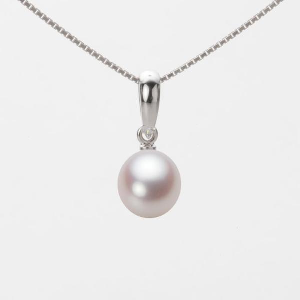 あこや真珠 7.0mm アコヤ 真珠 ペンダント トップ K18WG ホワイトゴールド レディース HA00070D13WPN1500W-T ムーンレーベル moonlabelシンプルでオーソドックスなデザインのK18WG（ホワイトゴールド...