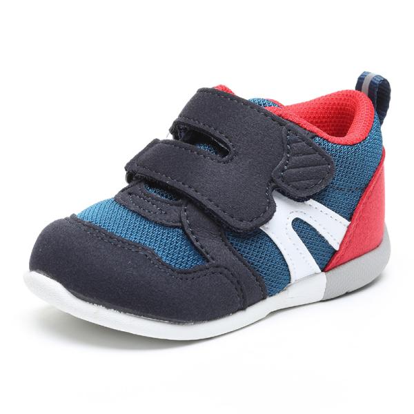 【発売日：2019年01月10日】ムーンスター 子どもの足の正しい成長をサポートする機能を搭載したベビーシューズです。足の健やかな発育を促します。甲周りが幅広の3Eワイド設計です。アッパーはメッシュと合成皮革のコンビで柔らかく、履き口が大き...