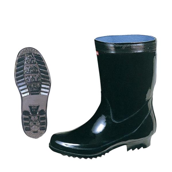 【発売日：2014年08月01日】ムーンスター 履きやすいラスト(足の型)を採用した一般作業用ブーツ。底はリップルと吸盤意匠を組み合わせた独自の滑りにくいゴム型底意匠です。汚れを落とし易いエナメルコーティング。(ウィズ：2E) (素材：アッ...