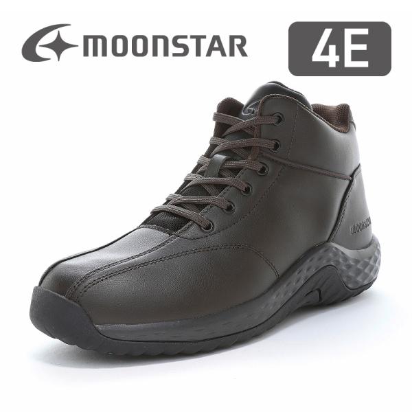 【発売日：2025年09月04日】ムーンスターのメンズスニーカーです。雪道や凍った路面でも滑りにくい、高性能の防滑ソールを搭載したウィンターシューズです。「4cm4時間防水」機能と、凍った路面でも高いグリップ性能を発揮する「ファンクショング...