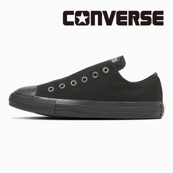 【発売日：2025年12月12日】【オールスター スリップ Ｎ OX ブラックモノクローム】【ALL STAR SLIP N OX BLACKMONOCHROME】リニューアルスペックを採用したオールスターのパターンアレンジモデル・脱ぎ履き...