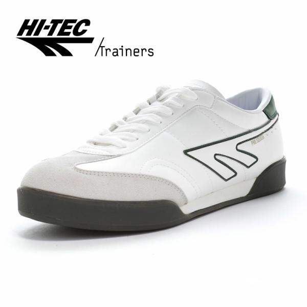 【発売日：2025年08月05日】プロレベルのインドアコートシューズとして84年に開発された“PRO SQUASH”は、グリップや耐久性などチャンピオンシッププレイヤーの要件を満たすテクノロジーを搭載したハイテックを代表するスカッシュシュー...