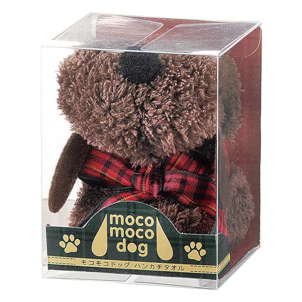 ふわふわモコモコの可愛いワンちゃん♪広げるとハンカチに変身！触り心地抜群！かわいいフォルムが人気！モコモコドッグ・ハンカチタオル！ハンカチタオルで作られたかわいいワンちゃん♪ふわふわモコモコの肌触りが気持ちいい〜☆リボンを外して広げるとハン...
