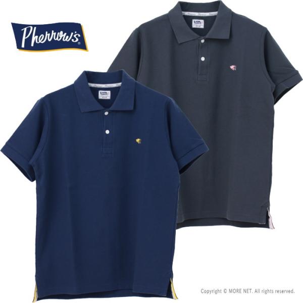 ■サイズ(cm)　  肩幅 身幅 袖丈 着丈 [M] 45 56 20.5 67 [L] 47 58 21.5 68 [XL] 49 60 22.5 70 ■素材 綿 100% ブランド フェローズ PHERROW'S PHERROWS 正...