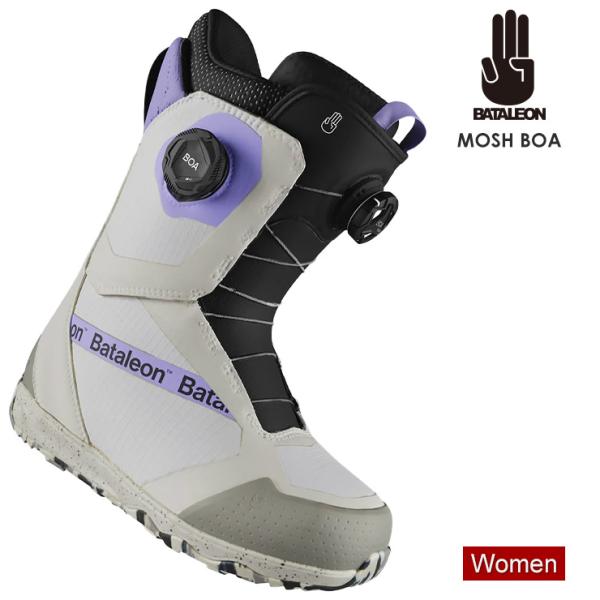 ウィメンズモデルの「Mosh BOA」はオールマウンテンラインディングモデルの最強の１足です。スタイルとパフォーマンスをシームレスに組み合わせ、デュアルBOAシステムと最新の注意を払い描かれたデザインにより、精度とコントロール性の両方を高次...