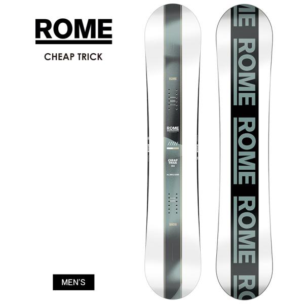 「Cheap Trick」は、パークやグラトリ入門者に向けたソフトフレックスモデルで、扱いやすさが魅力の一本です。25-26シーズンモデルでは、ノーズとテールにダブルキックが新たに搭載され、プレス系のトリックがよりやりやすくなりました。また...