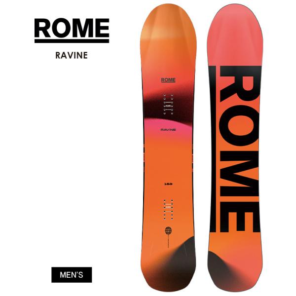 「Ravine」は、オールマウンテン・ライディングの可能性を広げたいライダーに最適なボードです。ノーズには３D形状を採用し、浮力とターンの入りやすさを両立。カーボンホットロッドをテールに配置することで、安定性と高い反発力を生みだしています。...