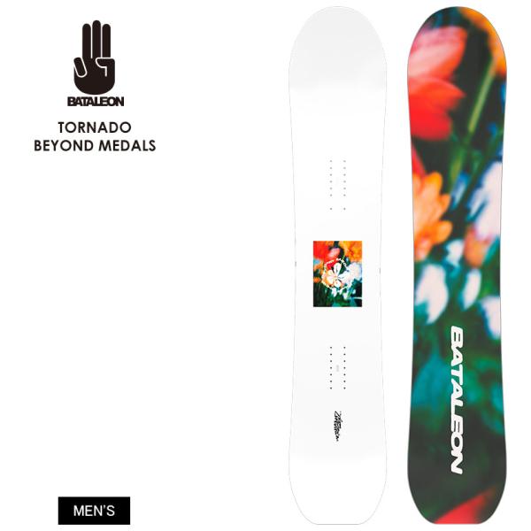 Tor Lundstromとのコラボレーションによって誕生した「Tornado×Beyond Medals」はスピーディーでアグレッシブルなライディングに適したボードに仕上がっています。俊敏性とパワーが混合しているのでリゾートでの高速カービ...
