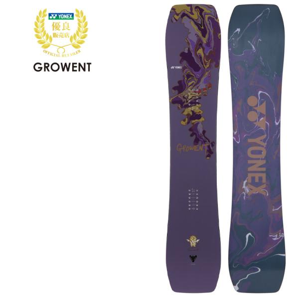 スタイルと上達を両立すル乗せ系グラトリボード短め全長とクセのないソフトフレックス。ノーズ＆テールのチップ部にV 状にカーポンを配置し、しなやかな粘りと的確な反発力を両立。中低速域、プレス中の安定感が高く、トリック精度とスタイル表現を高めてくれる。