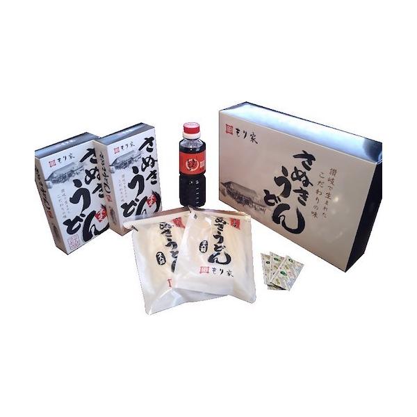 ギフト一番人気商品です。光沢のあるオリジナル化粧箱でお届けします。こちらはすべて包装して発送させて頂きます。各種熨斗(のし)対応。※熨斗(のし)はカートに入れたあとにオプション設定画面で設定してください。半生うどん、万能つゆ、もり家のうどん...