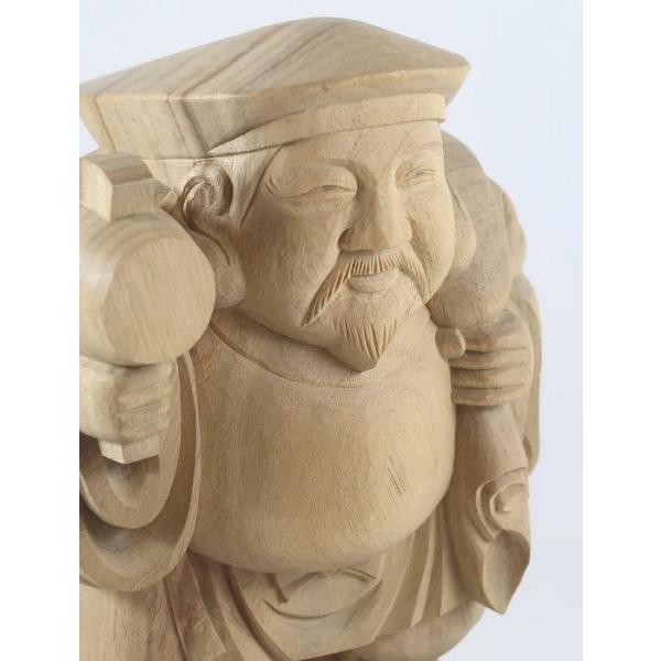 【商品名】大黒天　森徹雄作【素材】楠の木【サイズ】高さ26.5cm×幅26cm×奥行き26cm職人歴24年以上の日本の彫刻職人が作る大黒さん。この大黒さんの商品画像を見ていただくとわかると思いますが、細かいところまで綺麗に仕事がしてあります...