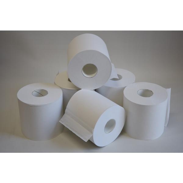 業務用A品　芯有りトイレットペーパー　150mｘ110mm巾　再生紙100％　48個入り　正規品遂に！弊社からA品誕生！これまでの訳あり商品にご満足いただけていない方に、綺麗なA品を販売いたしました！