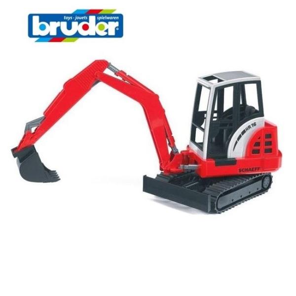 商品名：Bruder Schaeff HR16 ミニショベル 02432サイズ：35.5×10.2×16.0cm対象年齢：３歳〜メーカー：Bruder（ブルーダー）生産国：ドイツ※アームの上下・運転席の旋回・キャタピラー可動ができます。※３...