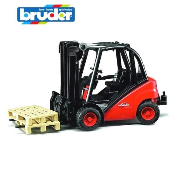 商品名：Bruder Linde フォークリフトH30D 02511サイズ：29.0×9.2×22.0cm対象年齢：３歳〜メーカー：BRUDER（ブルーダー）生産国：ドイツ※爪の上下、マストの前後傾、リアタイヤの可動が出来ます。※３歳ぐらい...