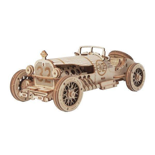 ◆つくろう！3Dウッドパズルシリーズ商品名：つくるんです！3Dウッドパズル レーシングカー 664772-MC401【日本語説明書付き】・お客様によるDIY組み立てキットです（完成品ではありません）・日本語説明書付き・ピース数：220ピース...