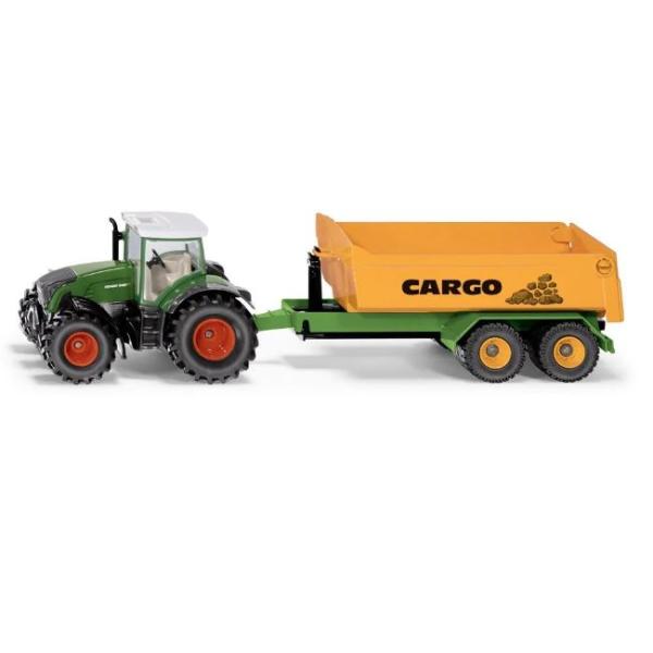 商品名：ジク SIKU 1/50 Fendtトラクター&amp; フックリフト トレーラー SK1989本体サイズ　約26.8x5.8x7.0cm　 1/50サイズパッケージサイズ 約W34.3×D6.5×H9.7cm生産地：中国素材・成分...