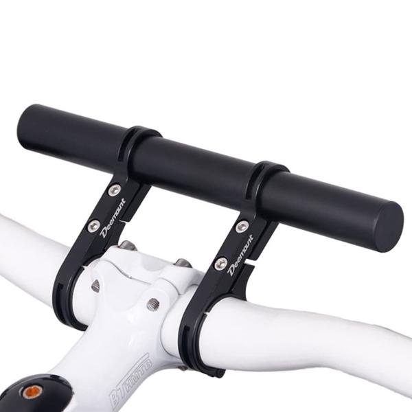 【取付場所を増やす】懐中電灯やサイクルコンピュータを増設することが出来る自転車用エクステンダーです 。【軽量・耐久性】耐久性に優れたアルミ合金素材が使われ、丈夫で耐久性があります。【取り付け工具付き】六角レンチ、ネジ、滑り止めゴム含まれてい...