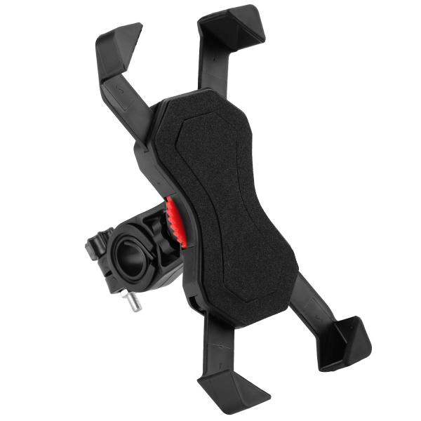 【安定構造、脱落防止】スマートフォンの４角を挟み込む4点固定タイプ、両辺固定構造またはそのほかの構造に比べれば遥かに安定的、脱落防止できます。どの方向からの強烈な揺れか振動でもスマホを四角のぶつかり防止、しっかりと固定できます。【材質が長く...