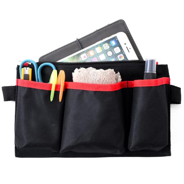 【商品概要】【商品説明】demi-to」製のエプロンバッグは、用途に合わせて小分けにできる、大小４つのポケットが付いております。前側のポケットにはマチがあるため、厚みのある物も収納していただくことが可能です。また、素材は表面に耐久性に優れた...