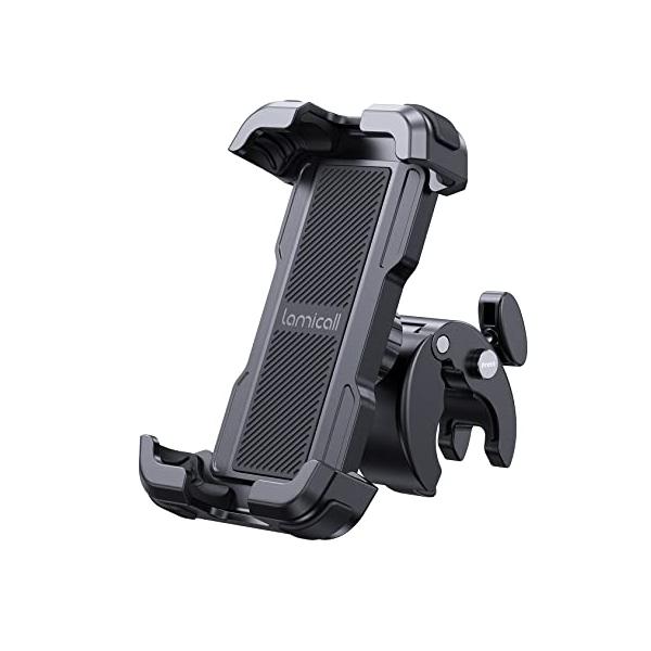 ??【改良される固定マウント＆安全ロック】改良されるネジタイプの固定クランプは取り付けボタンが設置され、工具不要で取り付けるだけでなく、従来型よりも速く取り付けることができます。また、ロックが硬すぎるという問題に対して、使い勝手がよいロック...