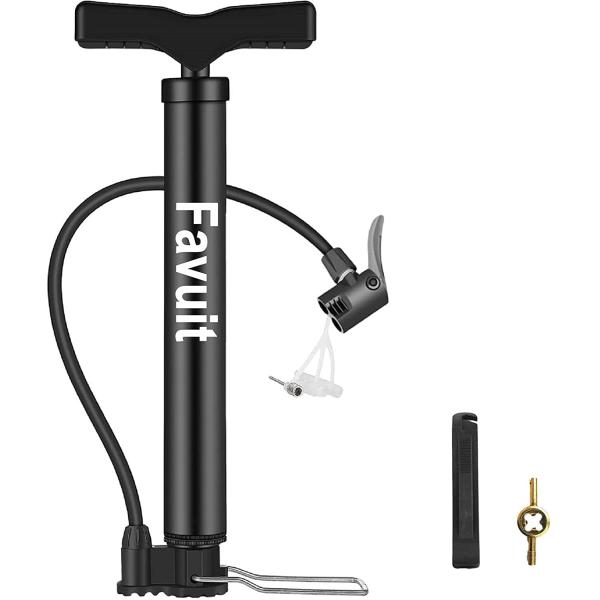 ??クイックポンピングパワー - 高圧120psi。特大のピストン設計により、このポータブルポンプは、従来のミニバイクポンプと比較して30％少ないストロークでライディング圧力に達することができます。柔軟なエアホースの設計は、扱いにくいまたは...