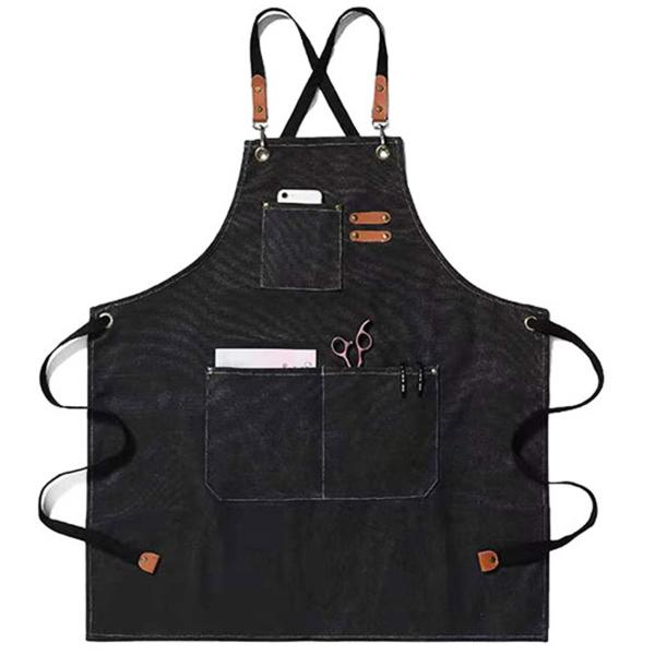 【商品概要】【商品説明】【商品詳細】ブランド：YILILK商品種別：ファッション商品名：[YILILK] ガーデニング エプロン キャンプ 作業 DIY 職人 シェフ 前掛け 厚手 綿 コットン アウトドア 男女兼用 (大人用, ブラック)...