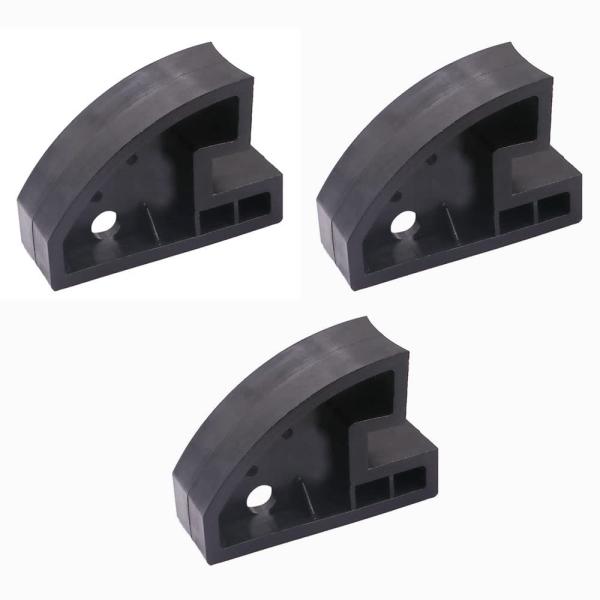 【セット内容】3個セット【サイズ】9x6.5x3cm。【素材】ナイロン。【高品質素材】ナイロン製のため、摩耗や摩擦に強く耐久性と優れています、長期間にわたって使用することができます。【取付け簡単】ホイールとタイヤの間に簡単に設置できます。ビ...