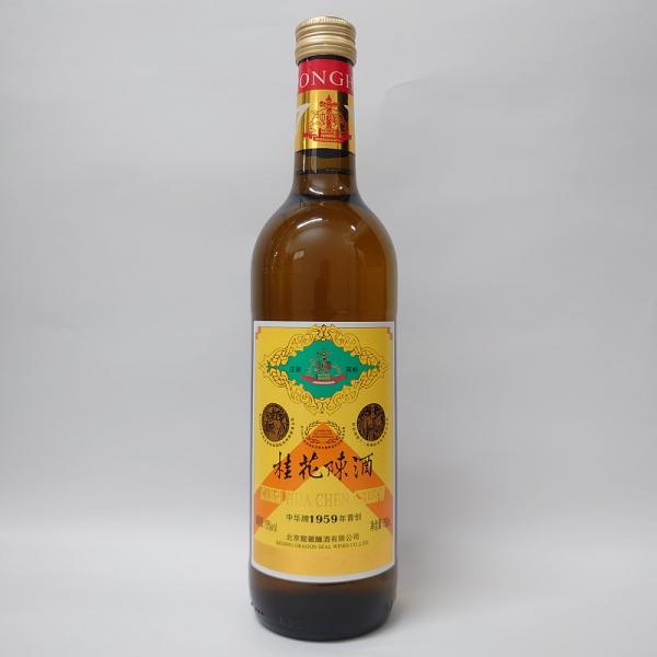 白ワインにキンモクセイの花びらを漬け込んだ、香り豊かな酒。楊貴妃が命じて造らせた。ロック・ストレート・ソーダ割りなど、香りが残れば、どの飲み方でも。●【産地】中国<br>　【度数】15.0%　【容量】750ml　【製造】日和商事...