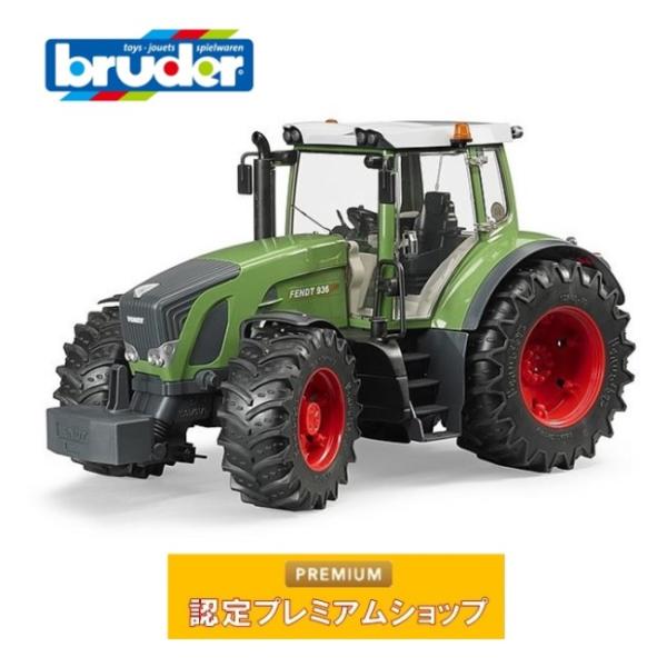 商品名：Bruder Fendt 936 Vario トラクター 03040サイズ：34.5ｘ17.5ｘ20.0cm 対象年齢：３歳〜材質：プラスチック、ゴム生産国：チェコ前輪：サスペンション構造・ハンドル連動（本体後部に補助ハンドル付属）...