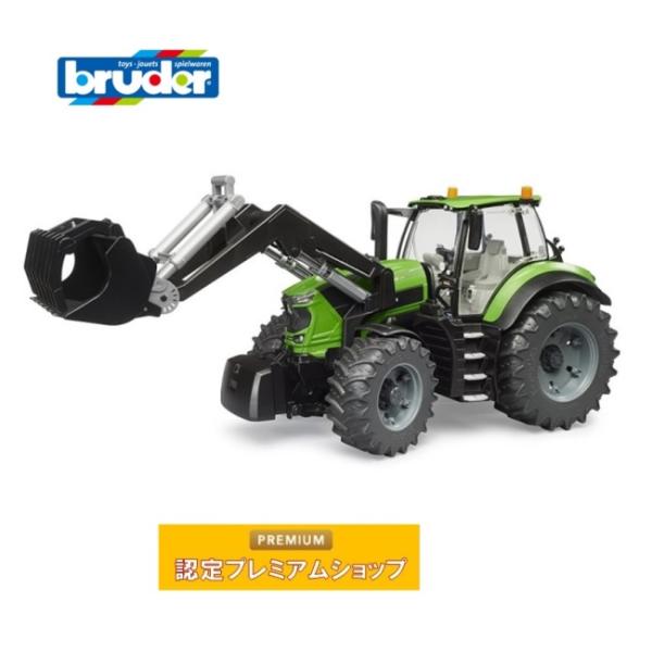 商品名：Bruder Deutz 8280 TTVフロントローダー 03161サイズ：346.2ｘ17.8ｘ20.8cm対象年齢：３歳〜材質：プラスチック、ゴム※人形は付属しておりません。前輪：サスペンション構造・ハンドル連動（本体後部に補...