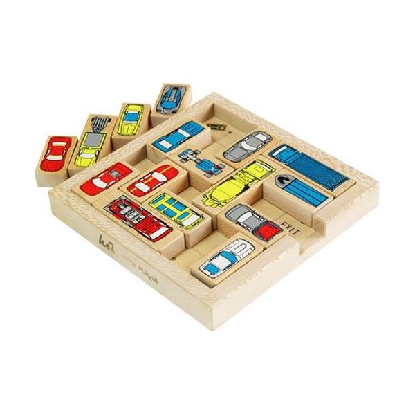 商品名：TOKYO PARKING（東京パーキング）サイズ：150×150×25mm（木箱・駐車場のサイズ）問題集：初級〜上級まで36問問題集の中からひとつを選び、その配置通りにピース（車）を置きます。黒い色の車を他の車をうまく移動させなが...