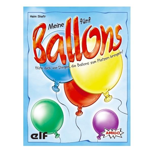 商品名：バルーンズ　Ballons（新デザイン）プレイ人数：２〜５人対象年齢　：３歳からセット内容：風船カード …２５枚（５色各５枚　裏はなくなってしまった絵）　　　　　　アクションカード…２５枚（裏はすべて？マーク）　　　　　　　（今にも...