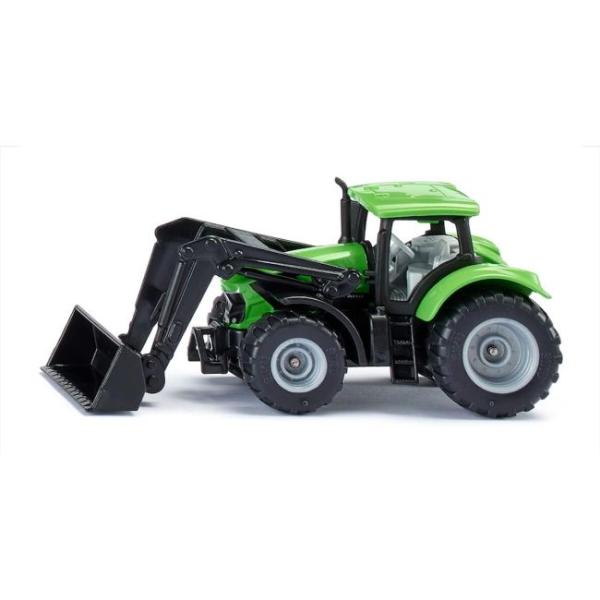 商品名：ジク SIKU DEUTZ-FAHRトラクター フロントローダー付 SK1394本体サイズ　約9.7×7.8×2.5cmパッケージサイズ　約W10×H8cm※トミカ・ホットホイールほどのミニサイズ生産地：ポーランド素材・成分：ABS...
