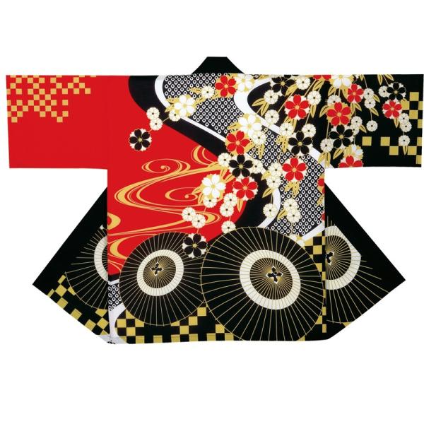 ◆お祭りに欠かせない半纏（半天）法被を多数揃えています。また、祭り用品（腹がけ・帯・草履・鉢巻等）も取り揃え、祭り人を応援しています。【祭り・踊り袢天・はっぴ】品質：綿100%生地：天竺サイズ：身丈85ｃｍ、身巾68ｃｍ※商品到着後、レビュ...