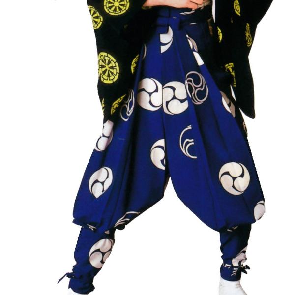 たっつけ袴ポリエステル100％サイズ小・中・大