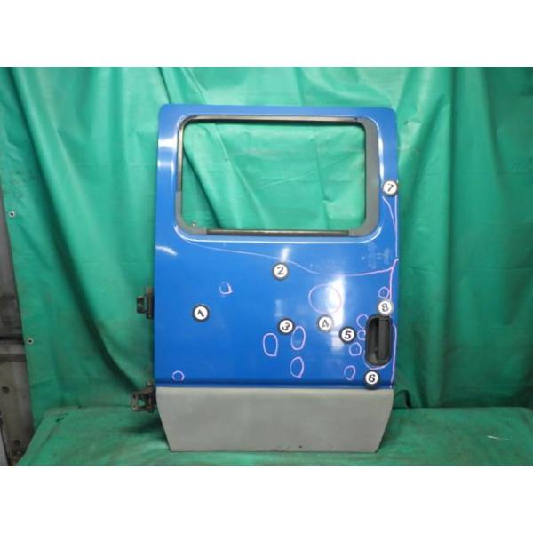 **** 商品説明を必ずご確認ください ****部品管理番号：240419000513400部品名：左RドアASSY部品メーカー品番：M213部品区分：リサイクル品管理品番：239605車名：キャンター車両タイプ名：トラック通称型式：FB5...