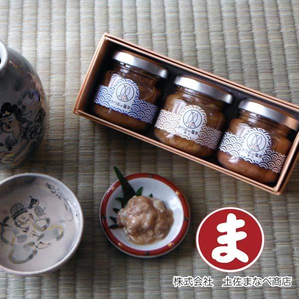 「土佐×鰹×発酵＝酒盗」文字通り高知を代表する酒肴品。木桶仕込み「かつおの塩辛/酒盗」の詰合せです。酒盗本来の旨みが凝縮した「プレーン」、地酒純米酒・てん菜糖・はちみつ等で調味をした「味付」、酒盗の塩分を風味を残しつつ落として味付けをした「...