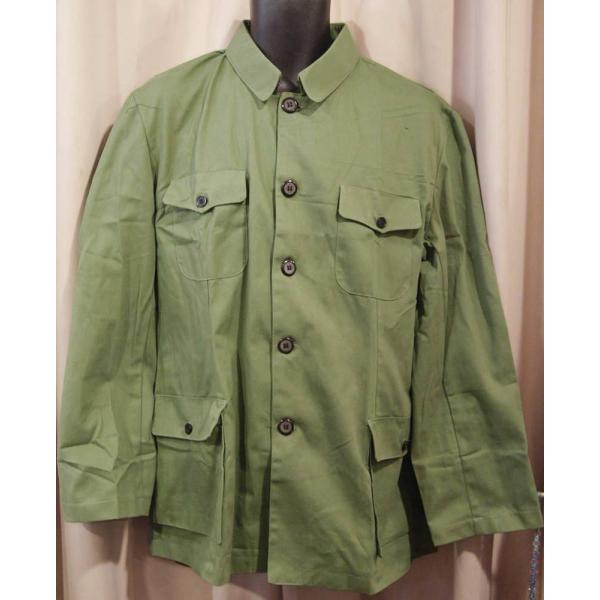 コットン製中国人民服(中山服)上衣・カーキ色 : お土産ショップ コットン製中国人民服(中山服)上衣・カーキ色 : お土産ショップ