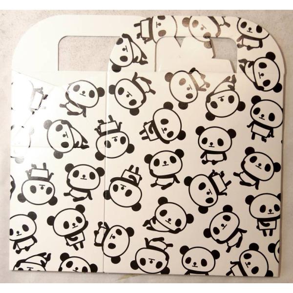 色 転がりパンダ ホワイト材質：紙材商品の形状：バッグサイズ:約13×17.2×7cm本体重量:約0.04kg材質:紙原産国:中国