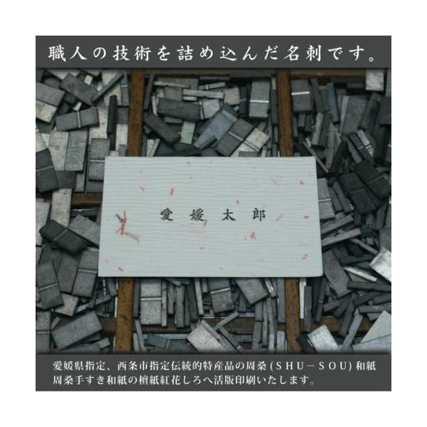 【サイズ】91mm×55mm【内容量】100枚【素材】檀紙紅花しろ【概要】【紙】職人の手によって一枚ずつ手すきで作られた和紙です。和の落ち着きがあり、「ちりめんシボ」しわ・おうとつの付いた上品な風合いから温かさがにじみでます。活版印刷の刻印...