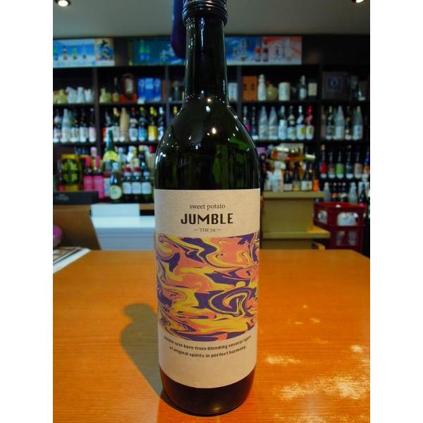 JUMBLE(ジャンブル) sweet potato JUMBLE teh1st■商品案内【 全国2000本 数量限定銘柄 】 JUMBLE(ジャンブル)は、主原料である紫芋をベースとした香りの良い芋焼酎に麦焼酎の香ばしさと米焼酎の甘さを絶...