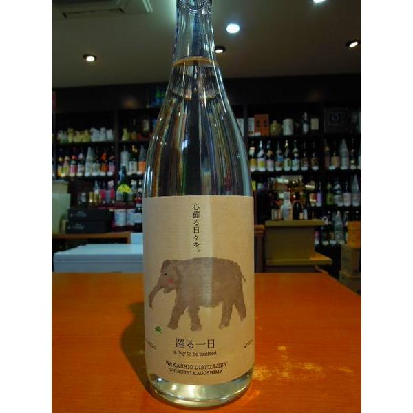 【躍る一日】a day to be excited( 心躍る日々を)30度 1800ml 若潮酒造 麦焼酎 麦焼酎という固定概念に捉われないジャンルレスな味わいを目指して作ったお酒。熟したバナナやチェリーブランデーのようなリッチな香りと、チ...