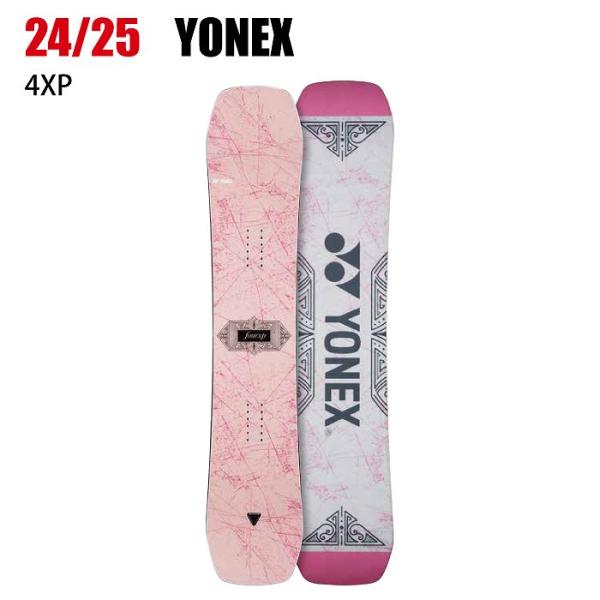 [商品名] 2024/2025 YONEX 4XP PINK[サイズ] 138/143/148[カテゴリ] フリースタイル/グラトリ/ラントリ/パーク熟成された定番ボード高バランスが魅力のツインチップボード。トリックのスキルアップ、スタイリ...
