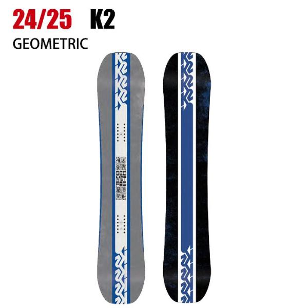 [商品名] 2024/2025 K2 GEOMETRIC[サイズ] 144/148/152/156/151WIDE/154WIDE/157WIDE[カテゴリ] フリースタイル/グラトリ/ラントリ/パーク