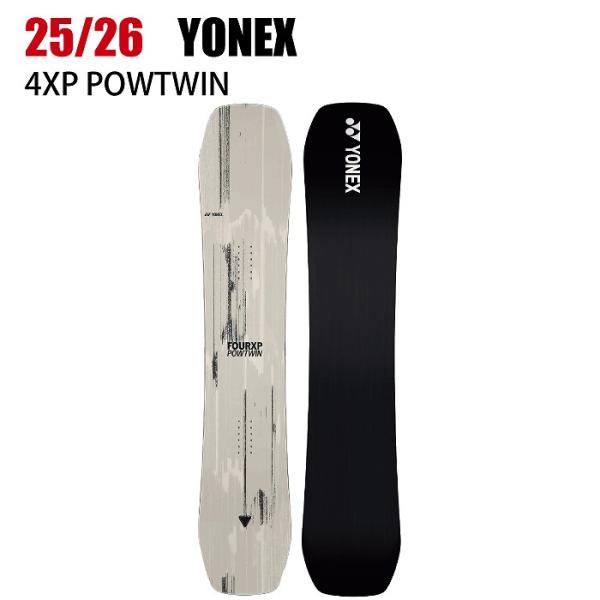 [商品名] 2025/2026 YONEX 4XP POWTWIN[サイズ] 155W/158W[カテゴリ] オールラウンド/パウダー/カービング/フリーライドパウダートリックが楽しい、 今話題の新感覚ツインフリースタイルツインの定番「4X...