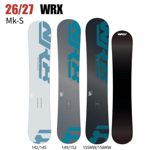 【発売日：2026年12月01日】[商品名] 2026/2027 WRX Mk-S[サイズ] 142/145/149/152/155MW/158MW[カテゴリ] カービング/フリースタイル/グラトリ/ラントリ/パーク世の中のラントリボードの...